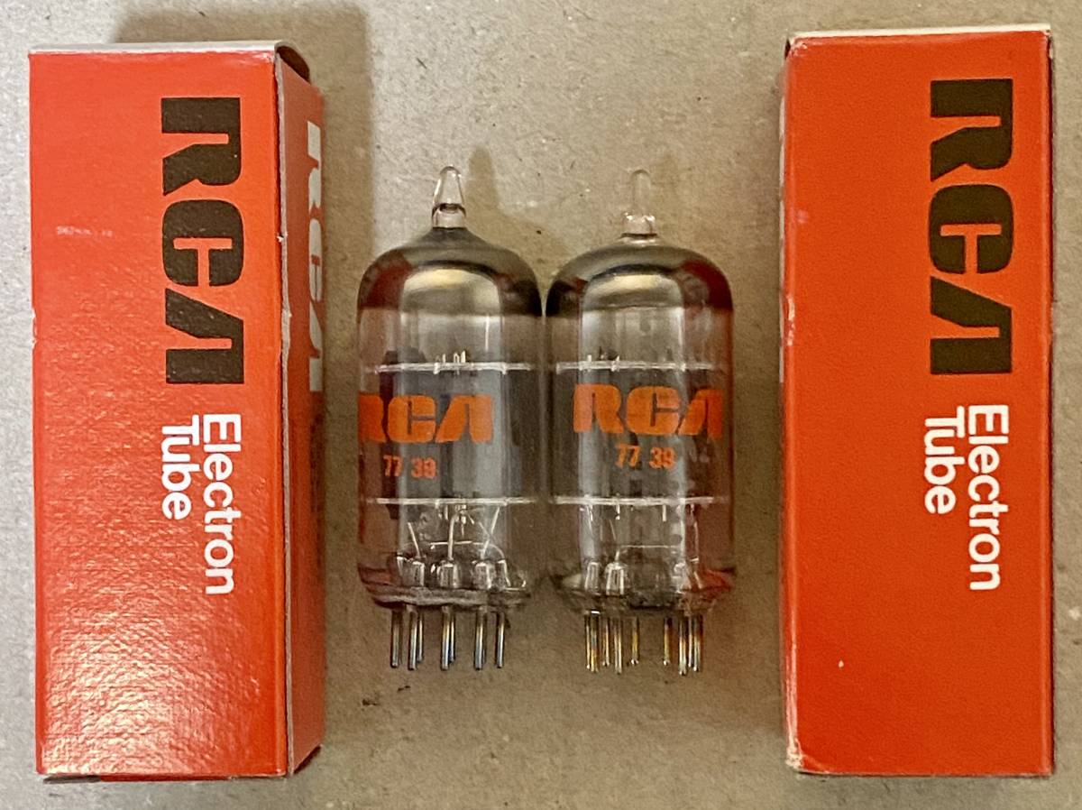 Yahoo!オークション - NEW18960 RCA 5814A (12AU7互換）同一デートコ...