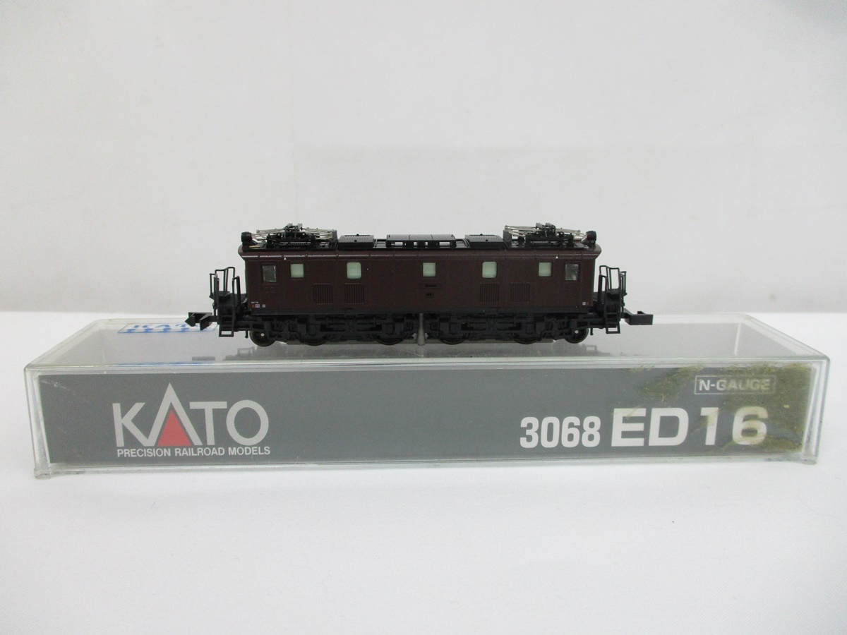 4494B Nゲージ KATO カトー 車両 3068 ED16 国鉄 電気機関車 茶色 ブラウン 鉄道模型 鉄道車両 関水金属(電気機関車)｜売買されたオークション情報、yahooの商品情報 ...