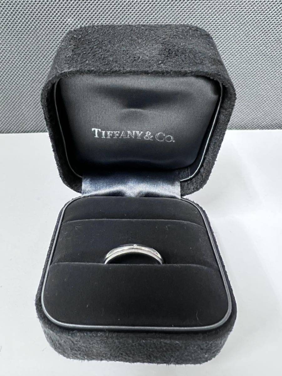 Yahoo!オークション - TIFFANY&Co ティファニー Pt 950 プラチナ リン...