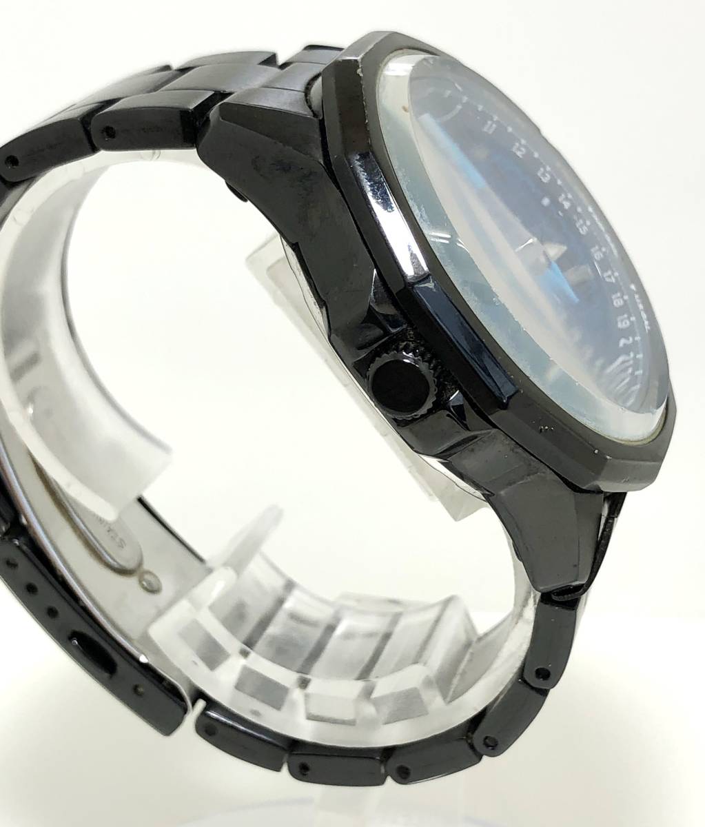 時計 サ60 WH-9347 WIRED ワイアード VF67-K090 クロノグラフ ブルーグラデーション BL/D/CG 稼働品 電池交換済(ワイアード)｜売買されたオークション情報 ...