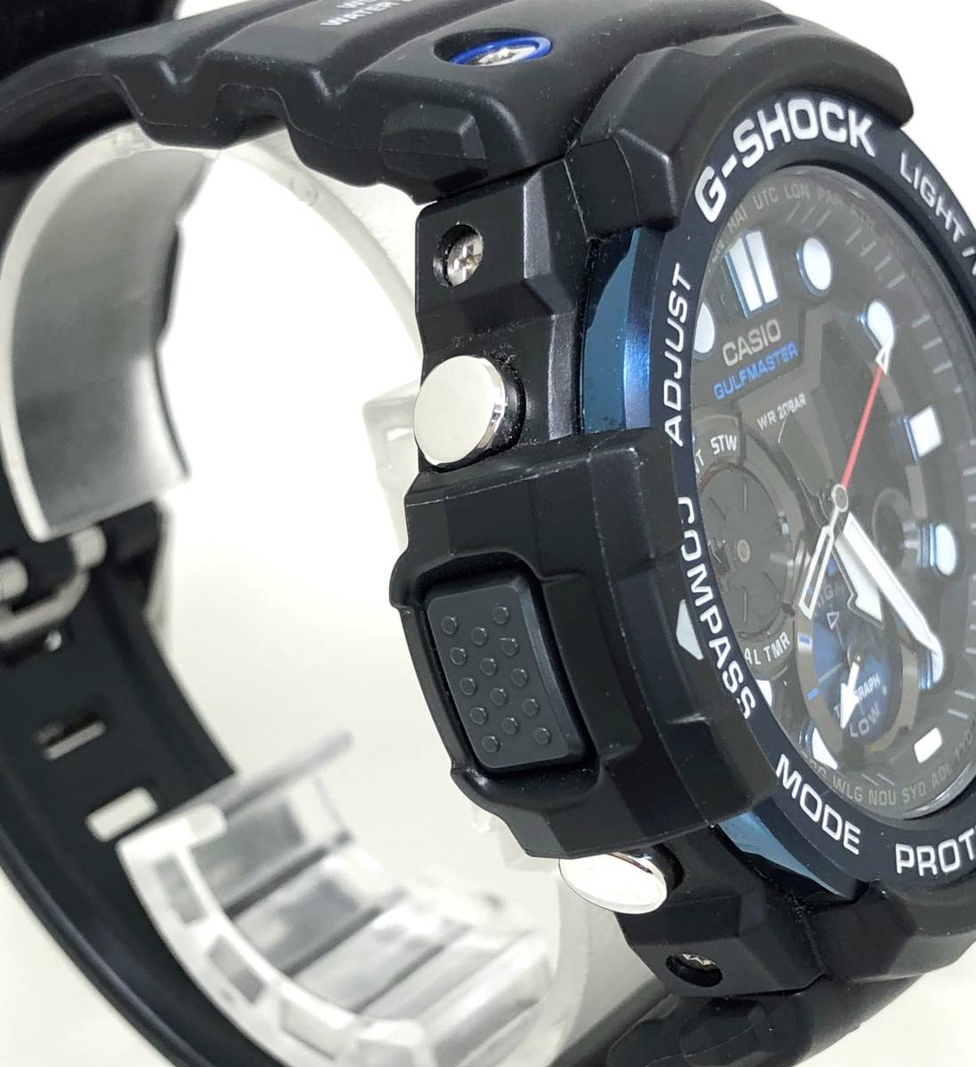 代購代標第一品牌－樂淘letao－時計(サ60)『WH-9848』★CASIO(カシオ)★GN-1000B★ガルフマスタータイドグラフ★アナデジ★稼働品★