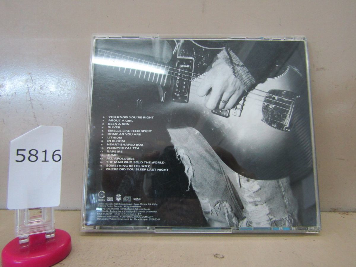 Yahoo!オークション - 5816 日本盤のみボーナストラック収録 CD Nirvan...