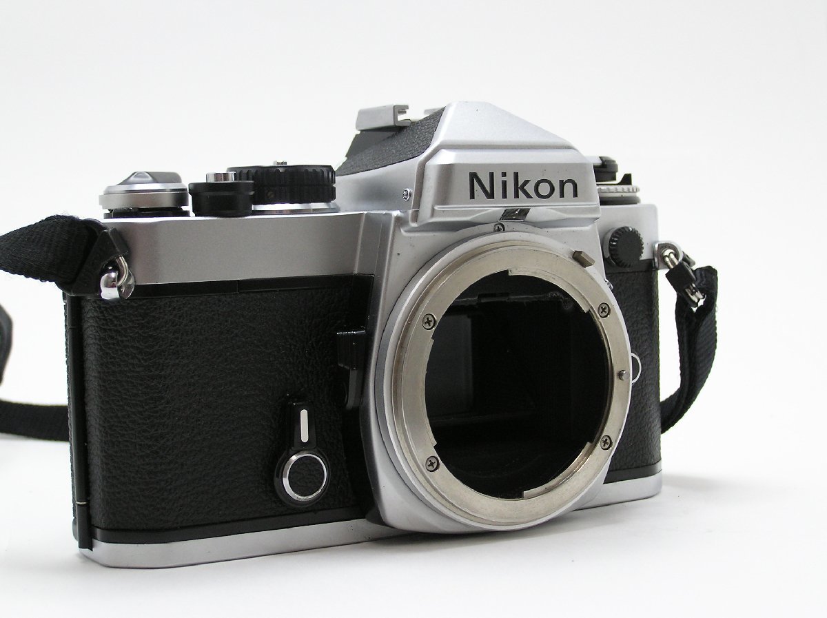 代購代標第一品牌－樂淘letao－★ハローカメラ★6067 Nikon FE シルバ－B.42055590 【難有：要清掃】 動作品 現状 説明書付き 1円スタート 即決あり