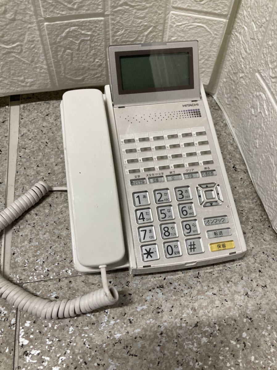 373. 動作未確認 HI-24E-TELSDA 日立 CX/MX 24ボタン標準電話機 オフィス 増設 HITACHI(電話機一般)｜売買されたオークション情報、yahooの商品情報を ...