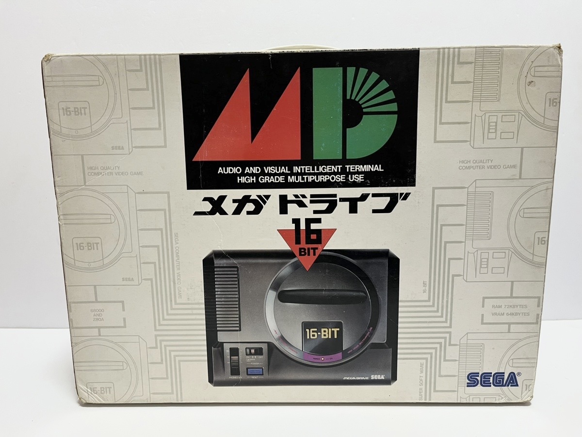 Yahoo!オークション - 【MD】メガドライブ 本体 SEGA