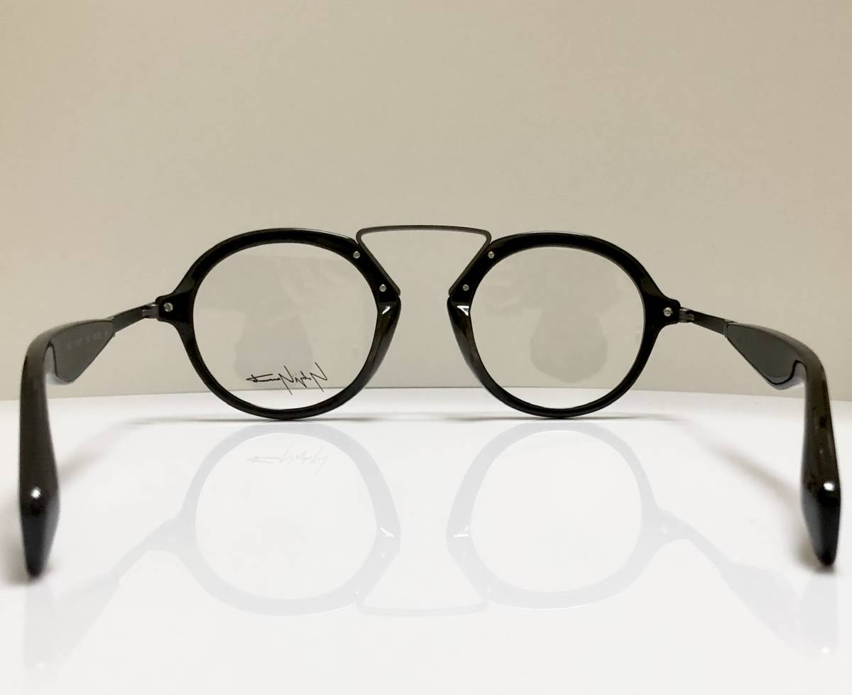 新品 Yohji Yamamoto ヨウジヤマモト 丸メガネ 純正ケース付き 新品 Yohji Yamamoto ヨウジヤマモト 丸メガネ 純正ケース付き