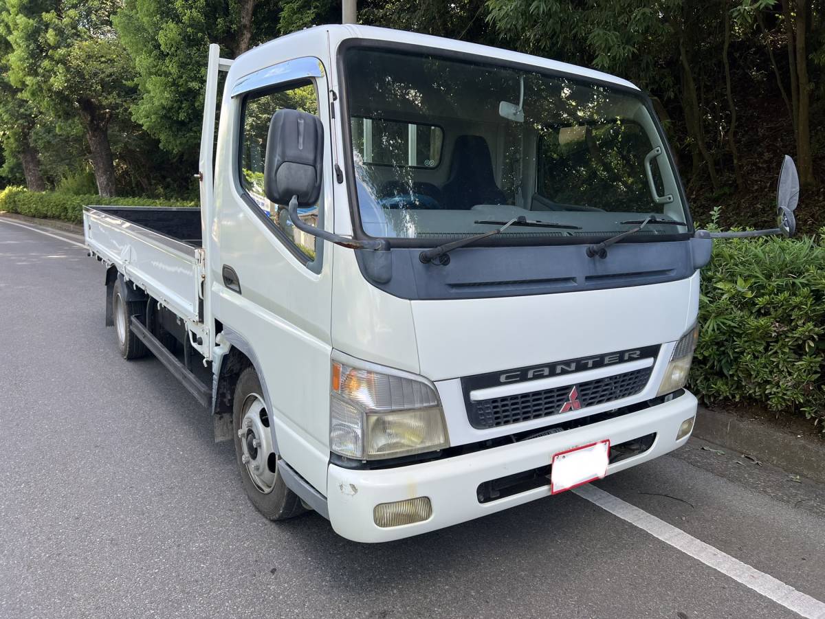 Yahoo!オークション - H16 キャンター ワイドロング 2t 平ボディー PA...