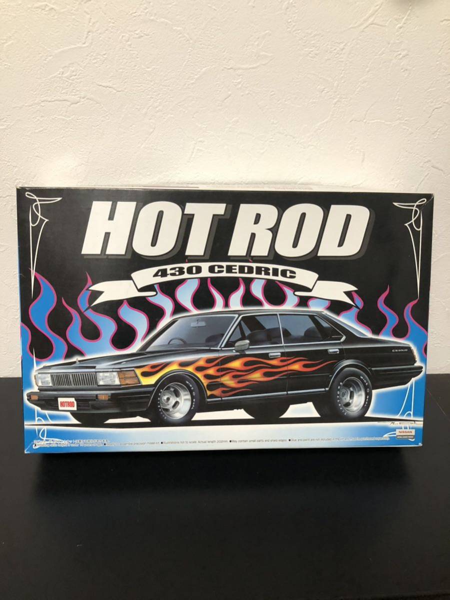 代購代標第一品牌－樂淘letao－HOT ROD セドリック 430 グロリア cedric 1/24 モデルカー アオシマ タミヤ フジミ ハセガワ プラモデル
