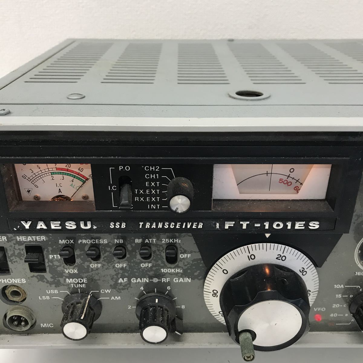 refle 通電のみ確認 YAESU MUSEN FT-101ES 八重洲 無線 ジャンク(アマチュア無線)｜売買されたオークション情報、yahooの商品情報をアーカイブ公開 - オークファン ...