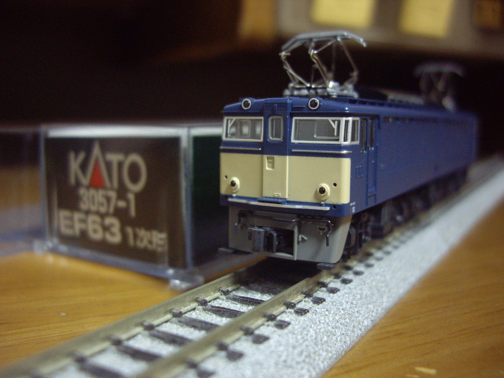 Yahoo!オークション - kato EF63 品番3057-1 動力車動作・ライト点灯確...
