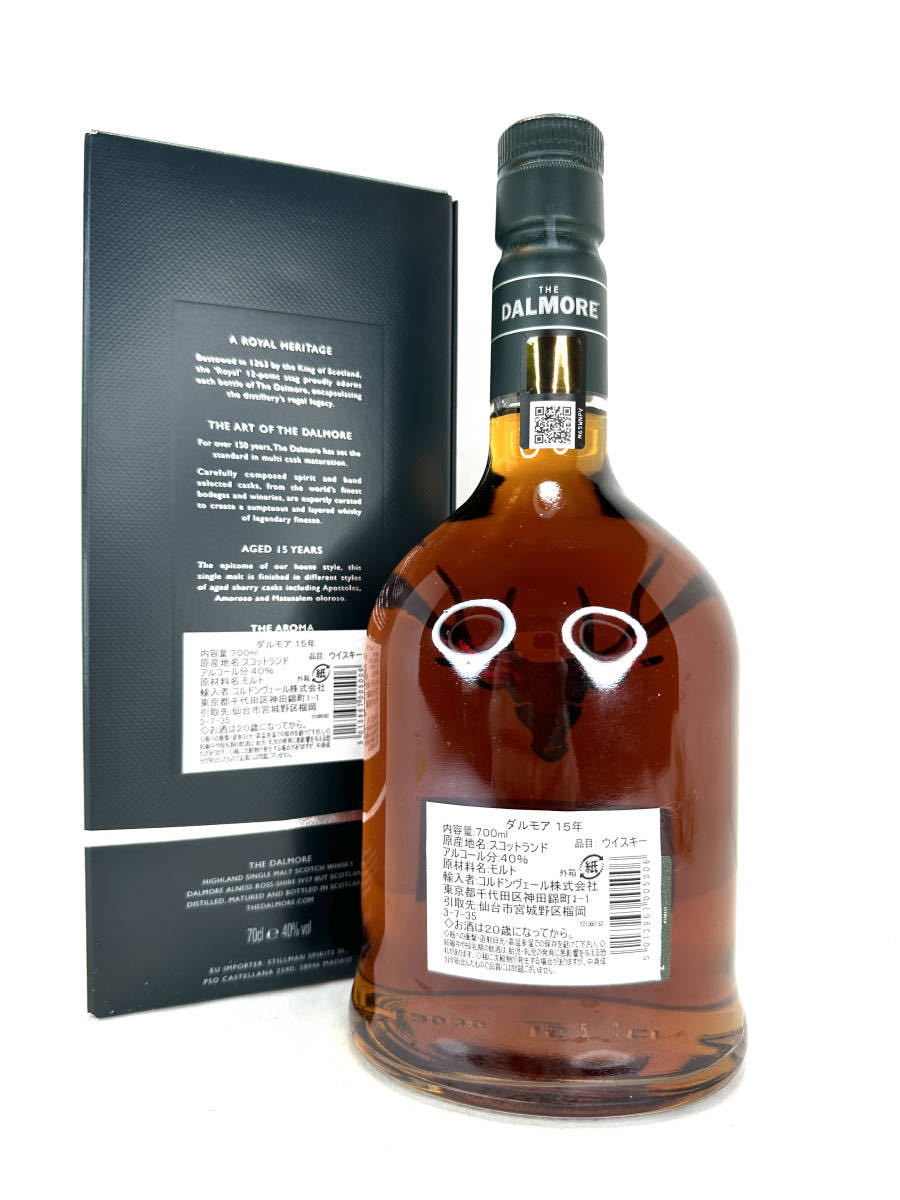 代購代標第一品牌－樂淘letao－ダルモア 15年 40% 700ml シングルモルト ウイスキー