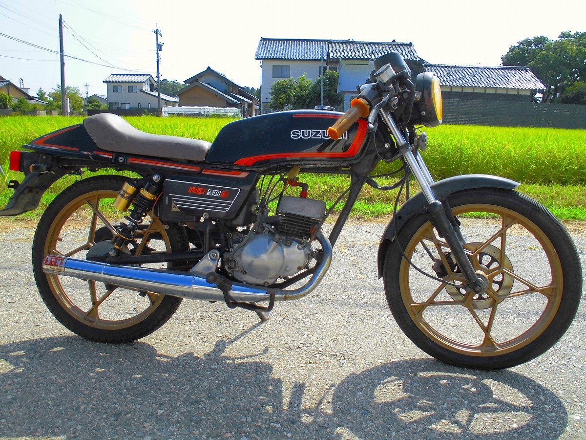 Yahoo!オークション - RG50E・RG502 エンジン本体・始動確認・難あり S...