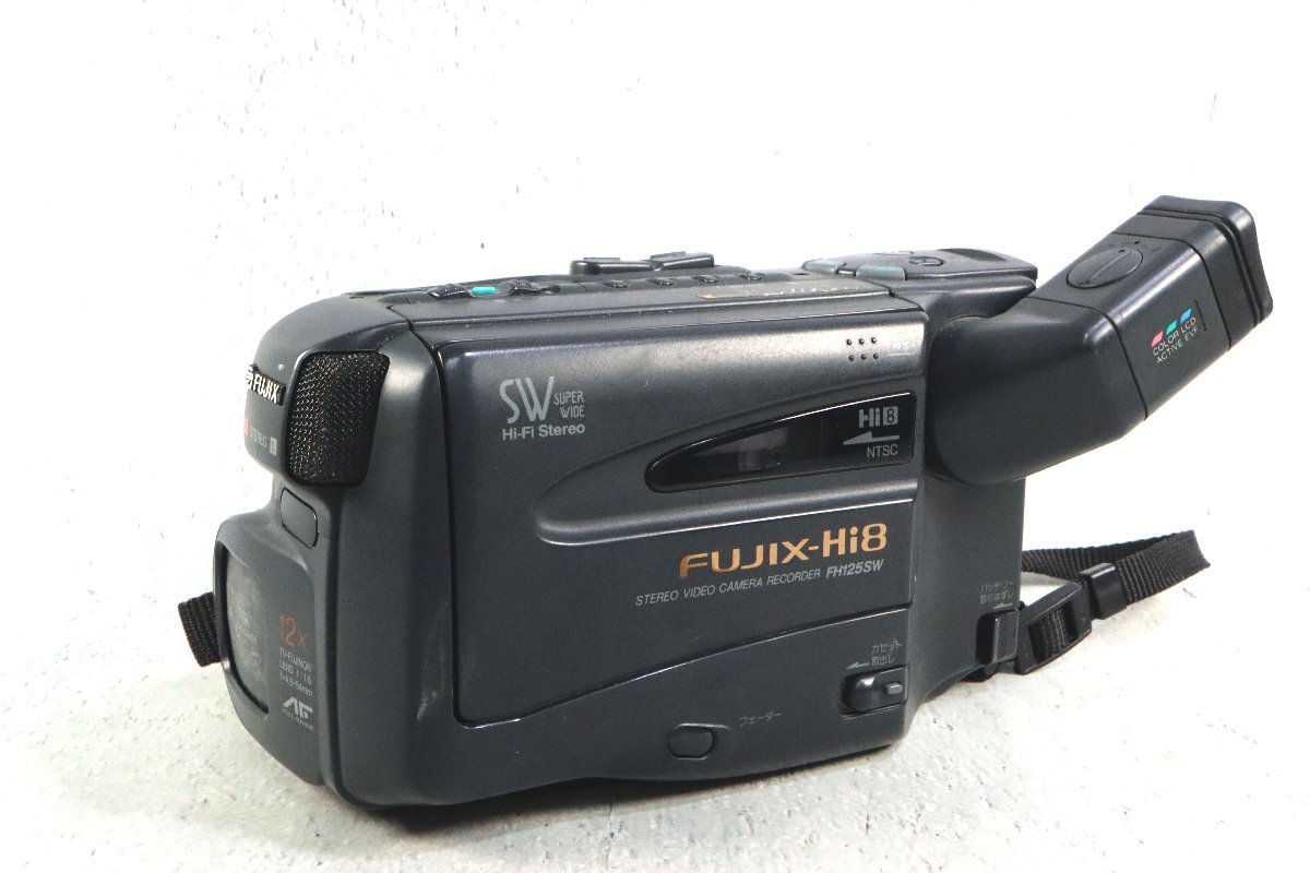 Yahoo!オークション - ジャンク品 FUJIX 8ミリ ビデオカメラ FUJIX-Hi8...
