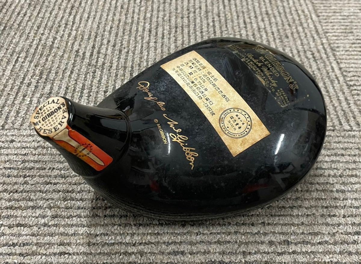 Yahoo!オークション - 003 8 Mc.GIBBON’S BLENDED SCOTCH WHISKY マッ...
