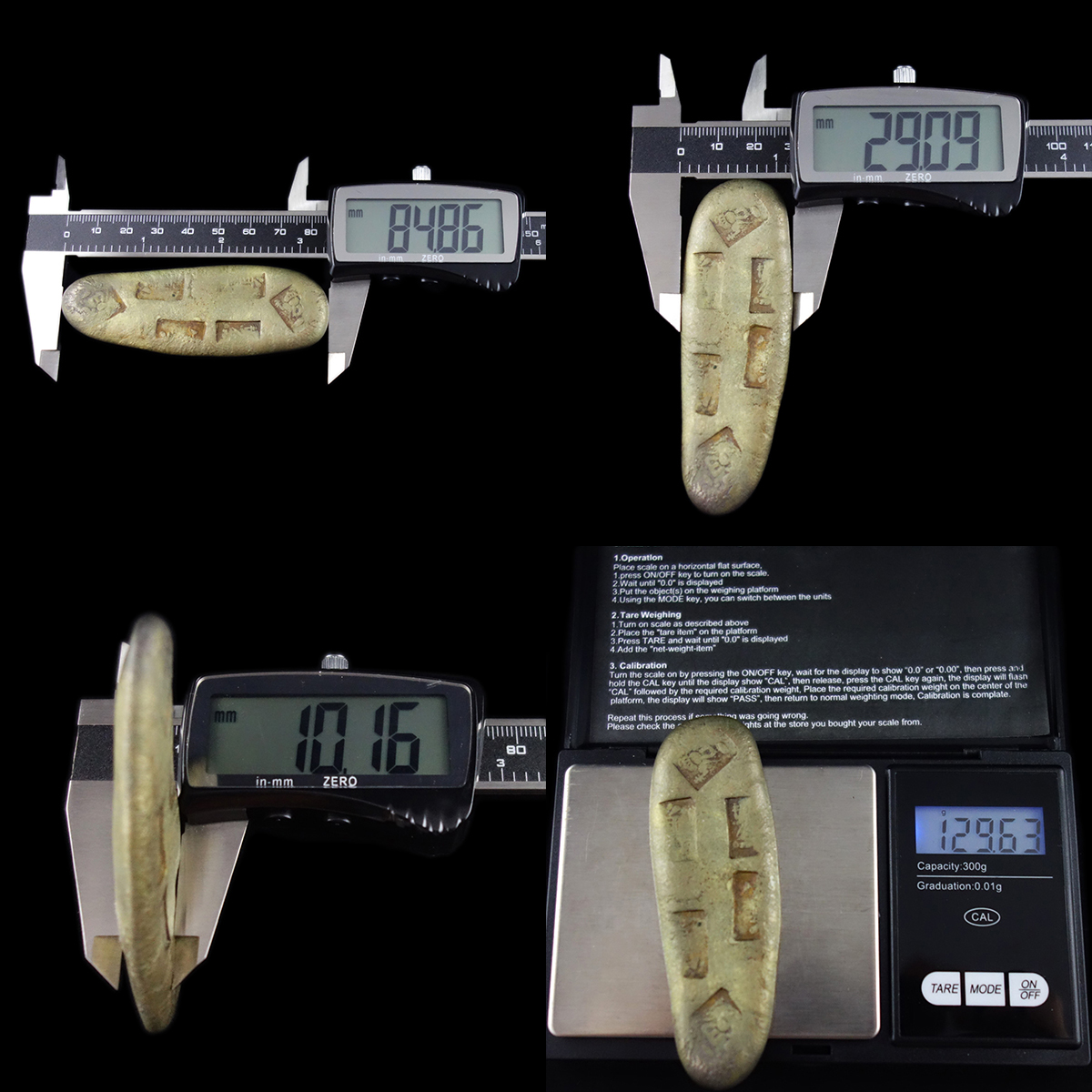 Yahoo!オークション - 【NK2-180】参考品/丁銀/詳細不明/129.63g/日本...