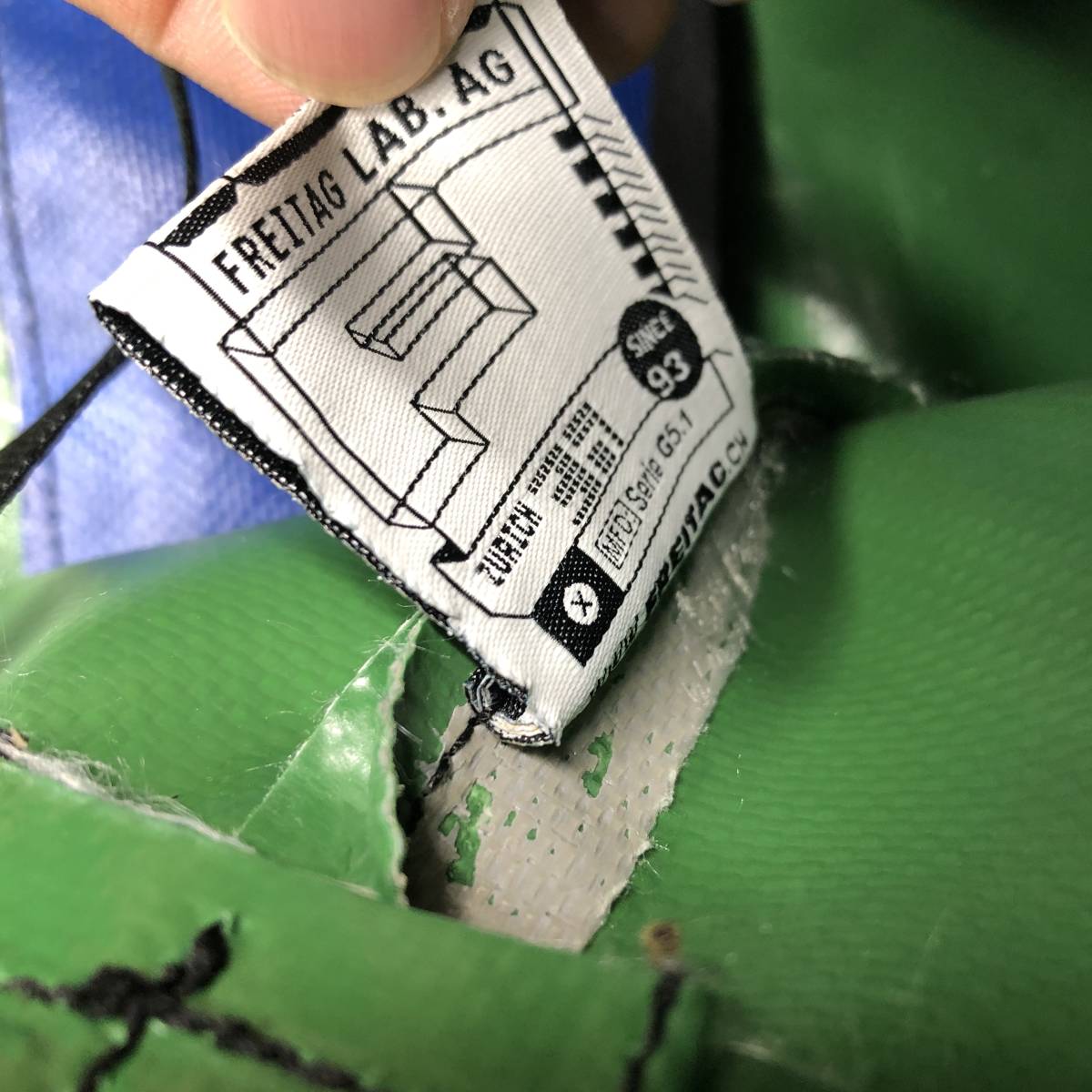 FREITAG フライターグ 2way バッグ ペギー PEGGY 廃盤 グリーン FREITAG フライターグ 2way バッグ ペギー PEGGY 廃盤 グリーン