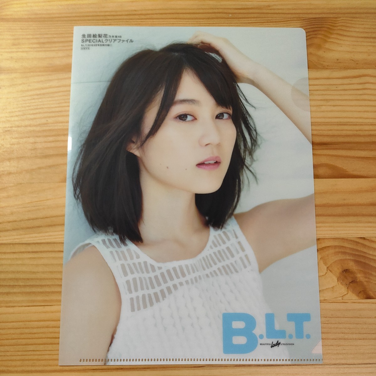 代購代標第一品牌－樂淘letao－1円スタート 乃木坂46 生田絵梨花 BLT クリアファイル