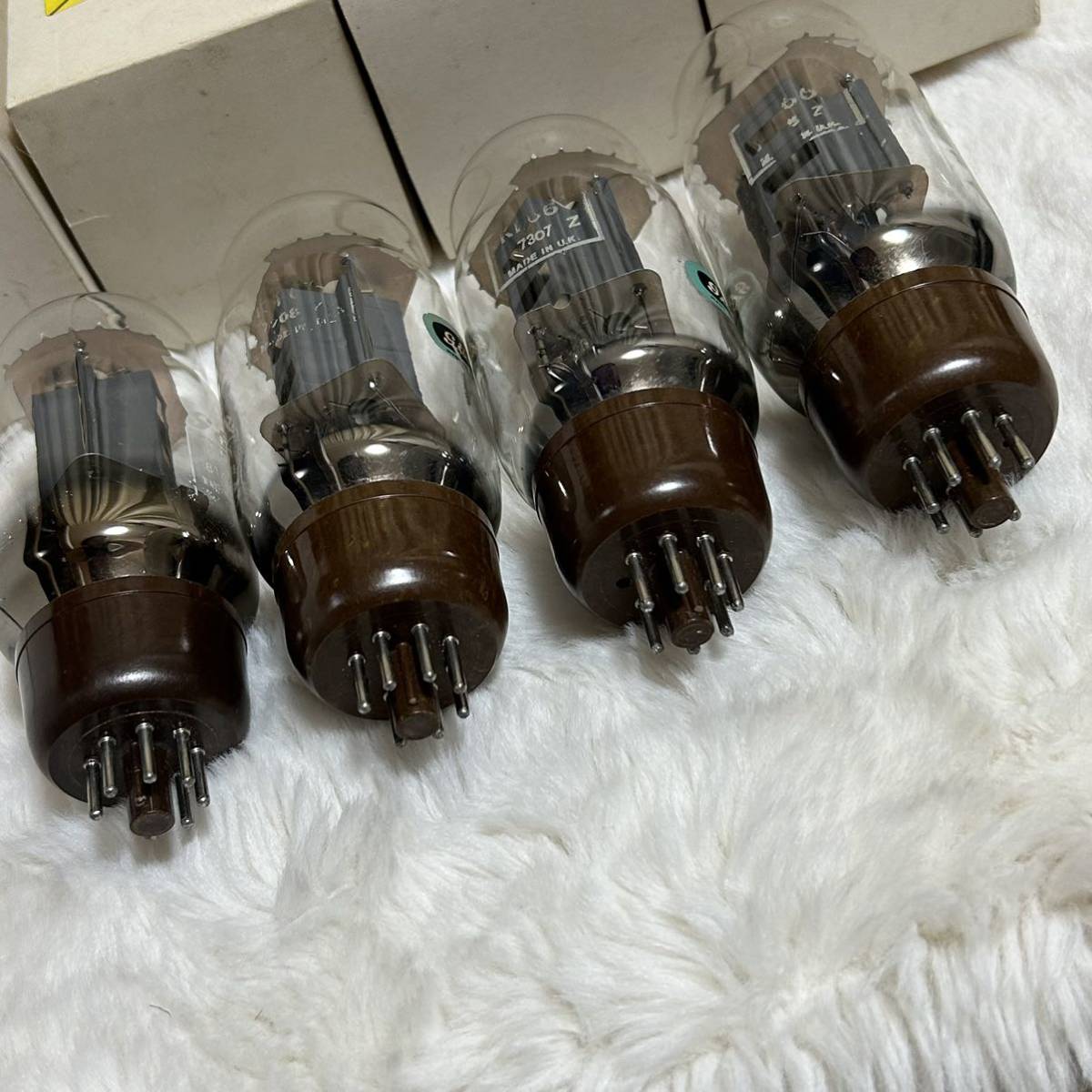 代購代標第一品牌－樂淘letao－G.E.C KT66 真空管 electronic tube 箱付き 4本セット GEC