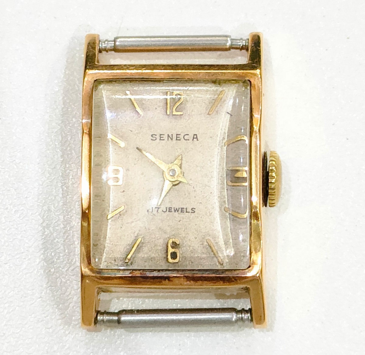 Yahoo!オークション - SENECA セネカ 金時計 手巻き 手巻き腕時計 レデ...