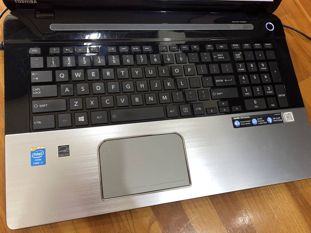 代購代標第一品牌－樂淘letao－中古動作品 希少17インチ大画面ノート 東芝 Satellite S75-A7334 Core i3 4GBメモリ 750GB HDD Windows11