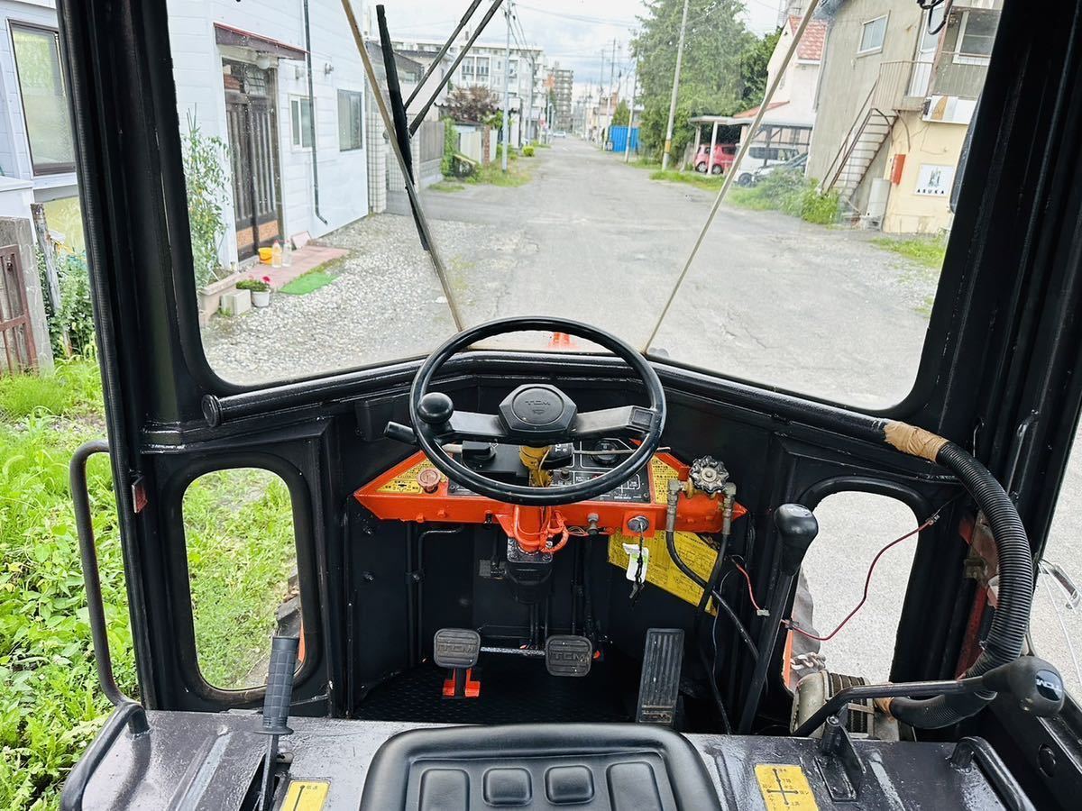 Yahoo!オークション - 北海道 帯広 ホイールローダー TCM 808A-2 28馬...