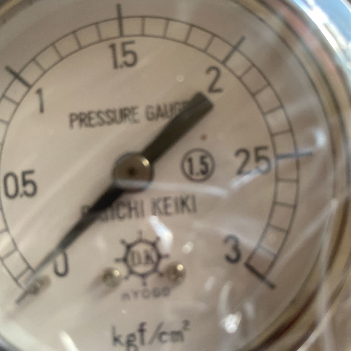 Yahoo!オークション - 【9】第一計器 DAIICHI KEIKI 圧力計 200 kgf/cm...