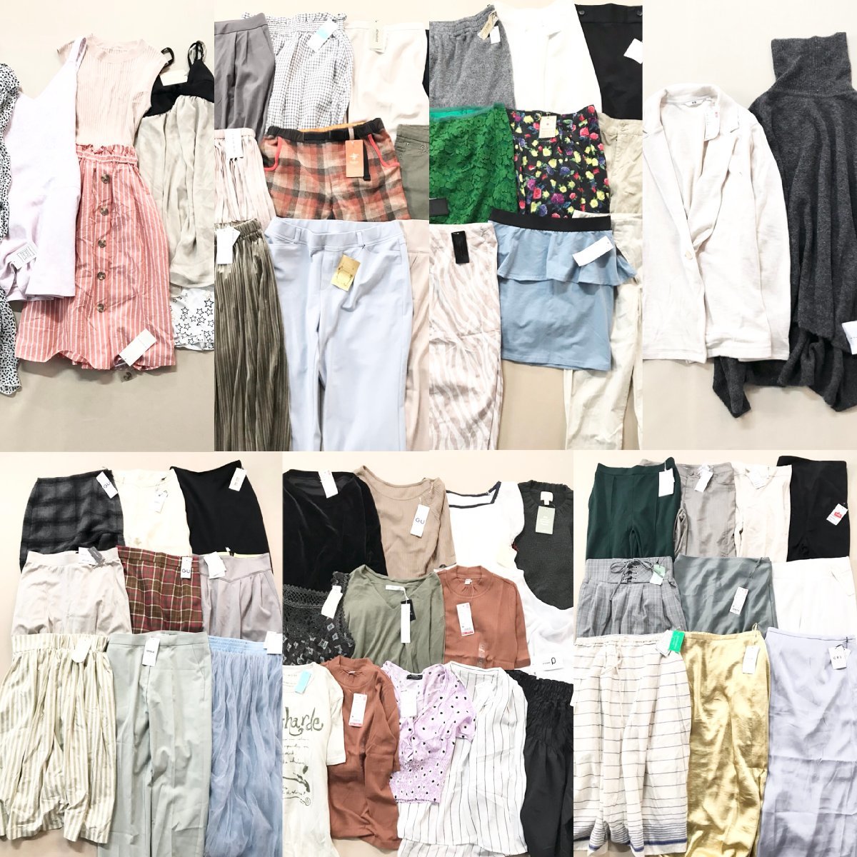 Yahoo!オークション - 未使用 タグ付き レディース 58点 大量 まとめ...