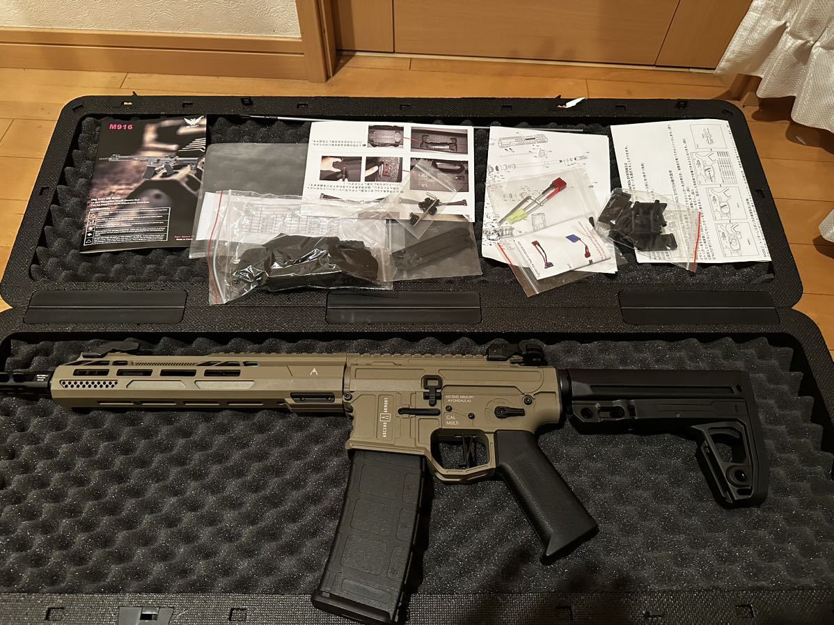 Double Eagle UTR 556 AEG M916G ダブルイーグル 電動ガン(電動ガン)｜売買されたオークション情報、yahooの商品情報をアーカイブ公開 - オークファン ...