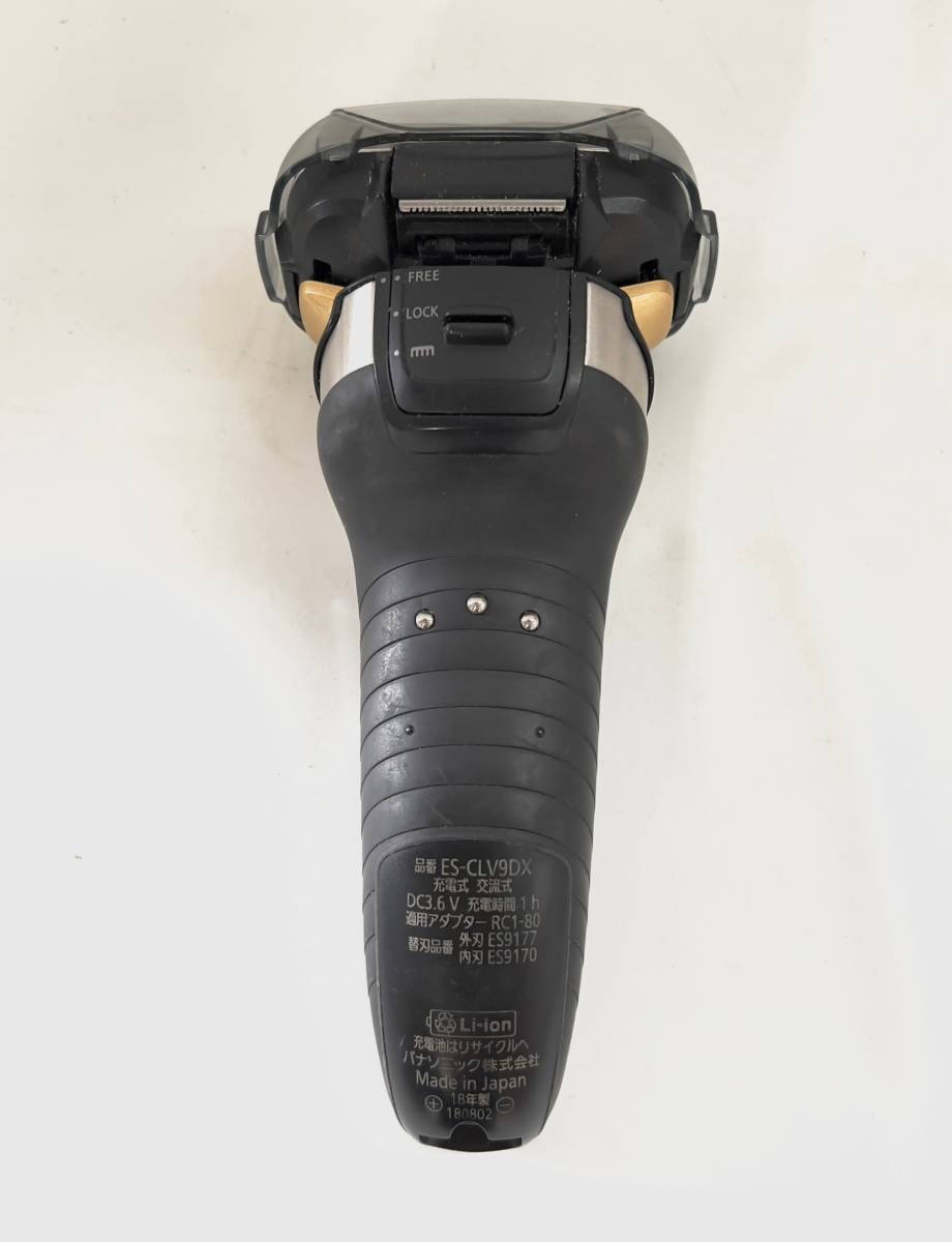 代購代標第一品牌－樂淘letao－【0804-1】 Panasonic ラムダッシュ ES-CLV9DX 動作確認済 シェーバー 中古品 コードなし パナソニック 髭剃り