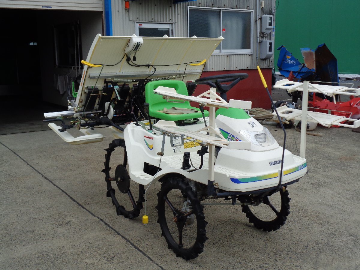 Yahoo!オークション - （岐阜） ヤンマー 田植機 Pe-1x すこやか 4条