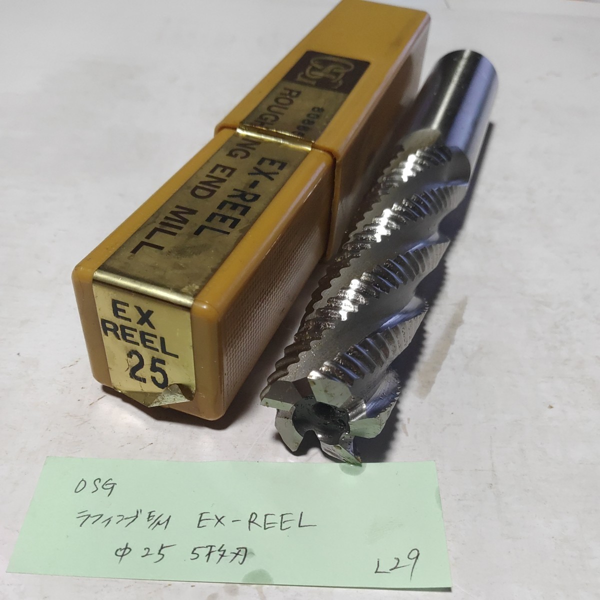 Yahoo!オークション - L29 中古 OSG EX-REEL ラフィングエンドミル ロ...