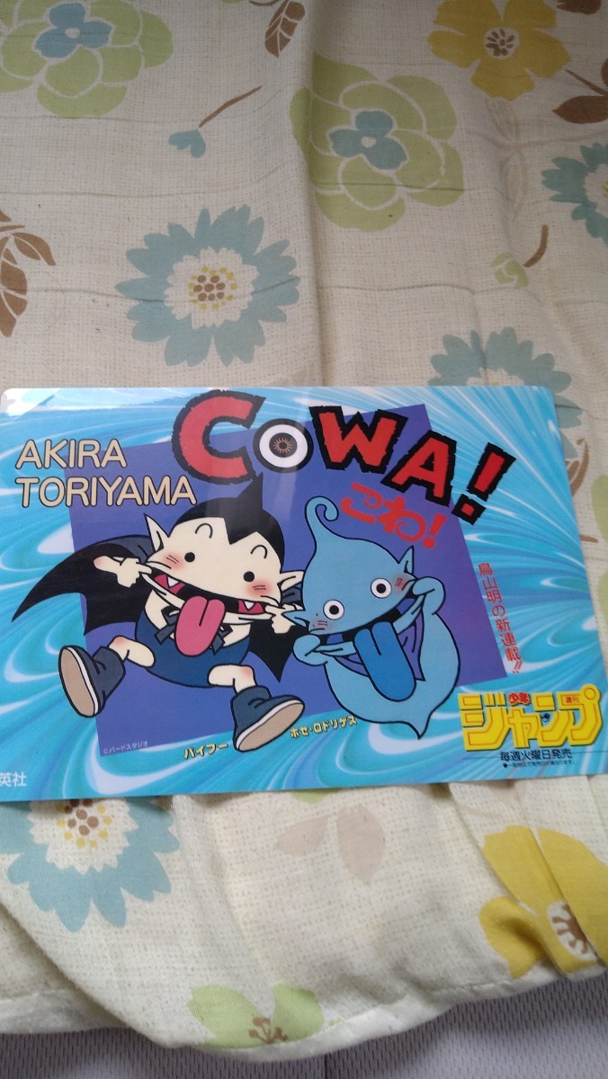 Yahoo!オークション - 下敷き 鳥山明 COWA