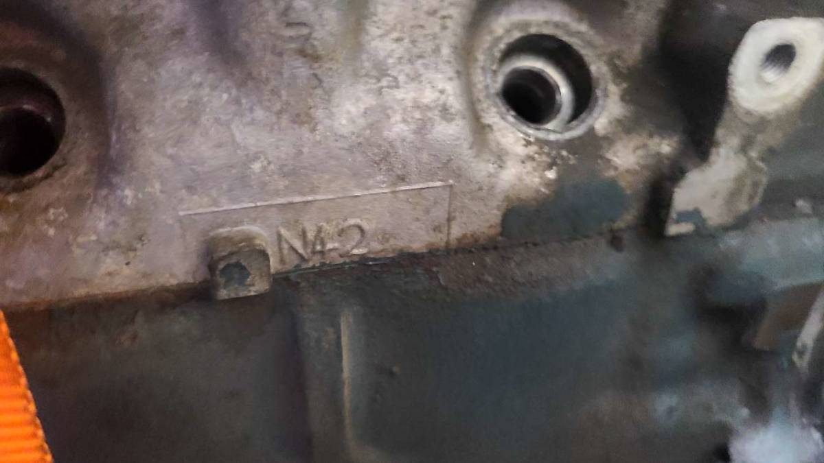 Yahoo!オークション - L28エンジン N42ヘッド F54ブロック 実働品 S30Z...