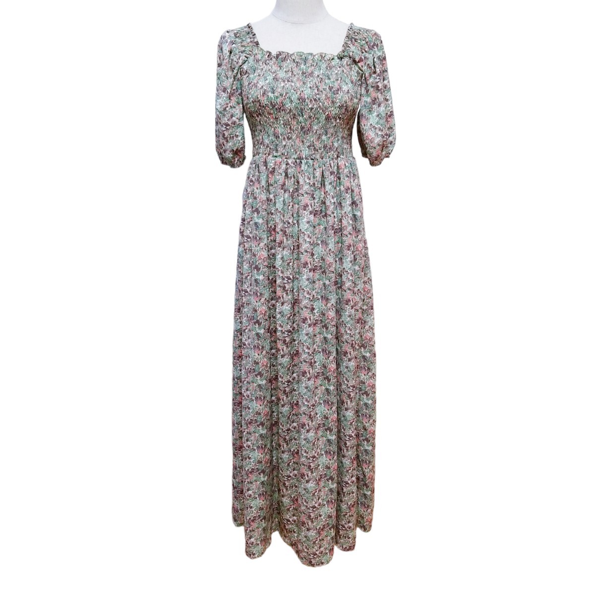 Yahoo!オークション - Y624 fifth フィフス シャーリング ロングワンピ...