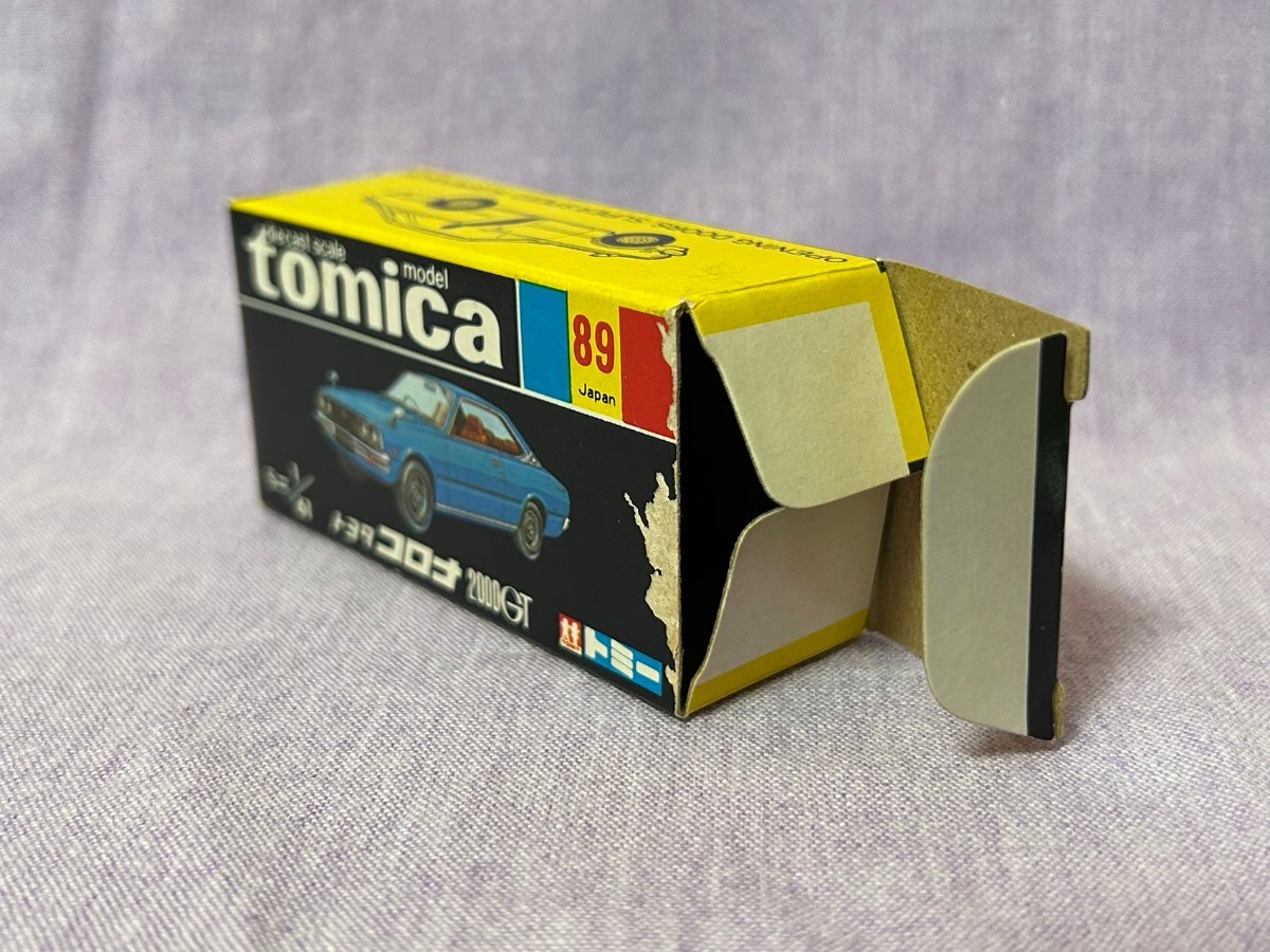 ヤフオク! - 003-トミカ 黒箱 89 トヨタ コロナ 2000GT 緑 1E...