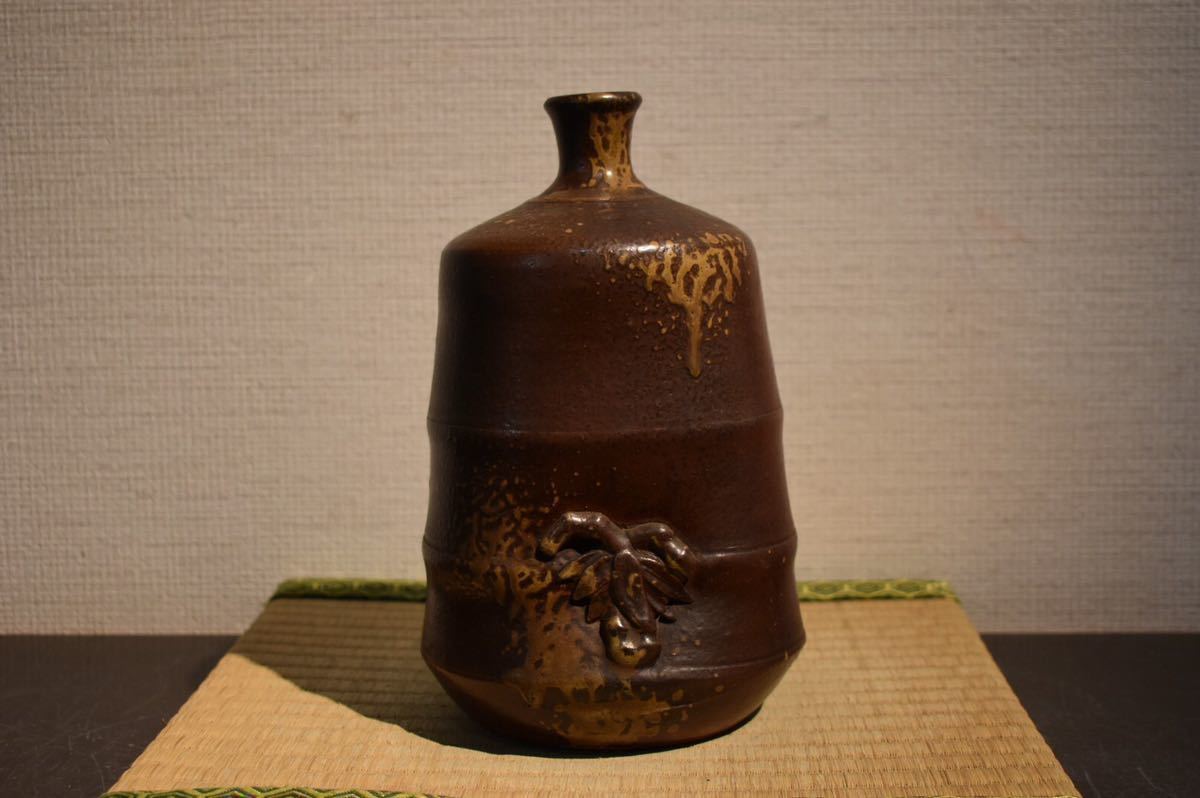 Yahoo!オークション - 【GE】Y297【コレクター所蔵品】時代 備前花瓶