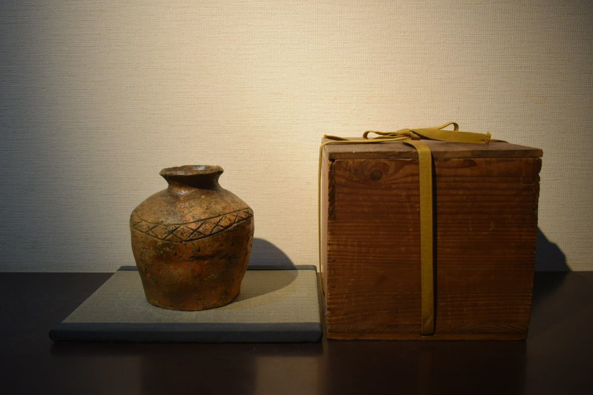 Yahoo!オークション - 【GE】Z153【コレクター所蔵品】時代 古信楽壺