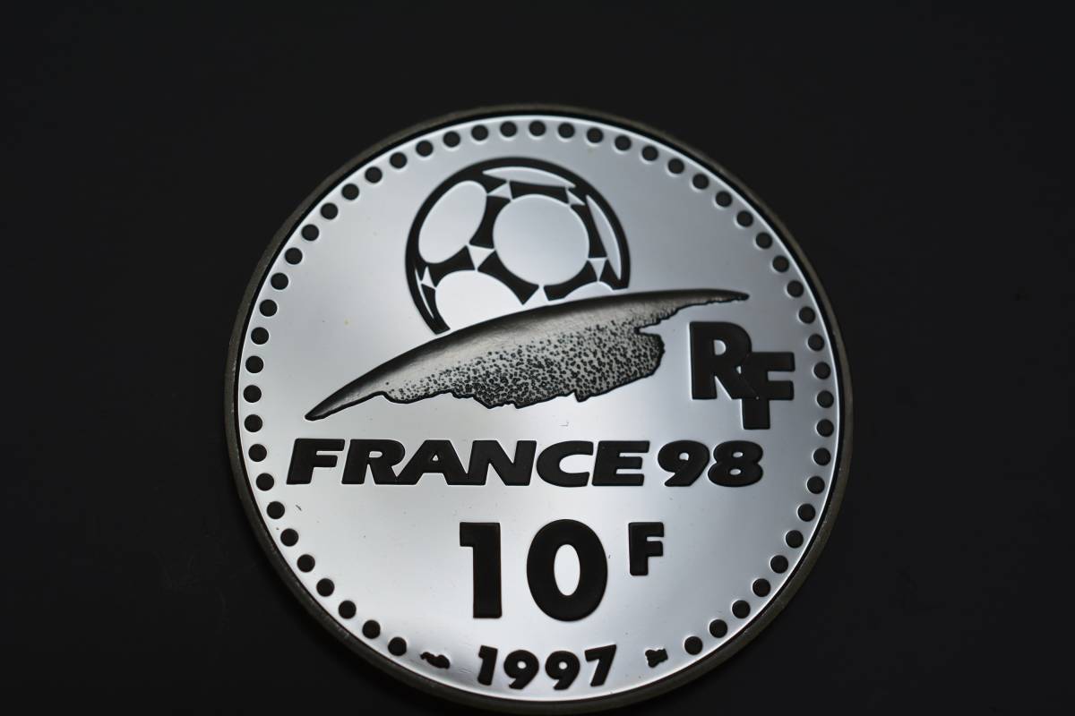 86-c 阿波コイン フランス W杯サッカー 10f銀 1997年 22g プルーフ 品クラス ヨーロッパ |売買されたオークション情報