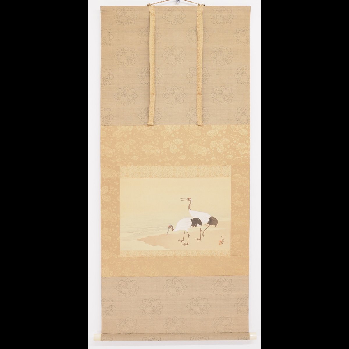 Yahoo!オークション - 【真作】【渡鹿庵】[荒木十畝] 14438 掛軸 日本...