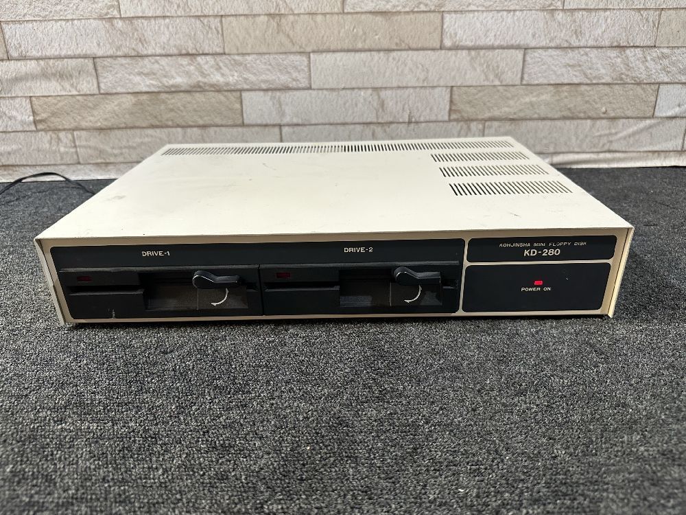 代購代標第一品牌－樂淘letao－133 〇 KOHJINSHA フロッピーディスクドライブ KD-280 / PC-8001/8801用 5.25インチFDD 〇