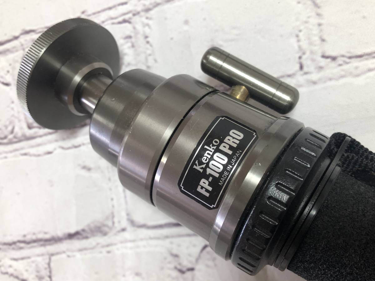 SLIK スリック CARBON FIBER PRO POD 380 CF カーボン ファイバー プロ 一脚 Kenko ケンコー FP-100 PRO 撮影 写真 ビデオ イベント 4382 ...