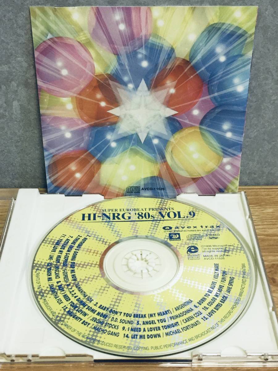 HI-NRG '80s vol.9 SUPER EUROBEAT presents ハイエナジー エイティーズ スーパー ユーロビート 80s 80's(ユーロビート)｜売買されたオークション ...