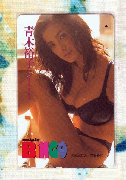 Yahoo!オークション - (Y40-5) 青木裕子 コミックBiNGO ビンゴ 抽プレ ...