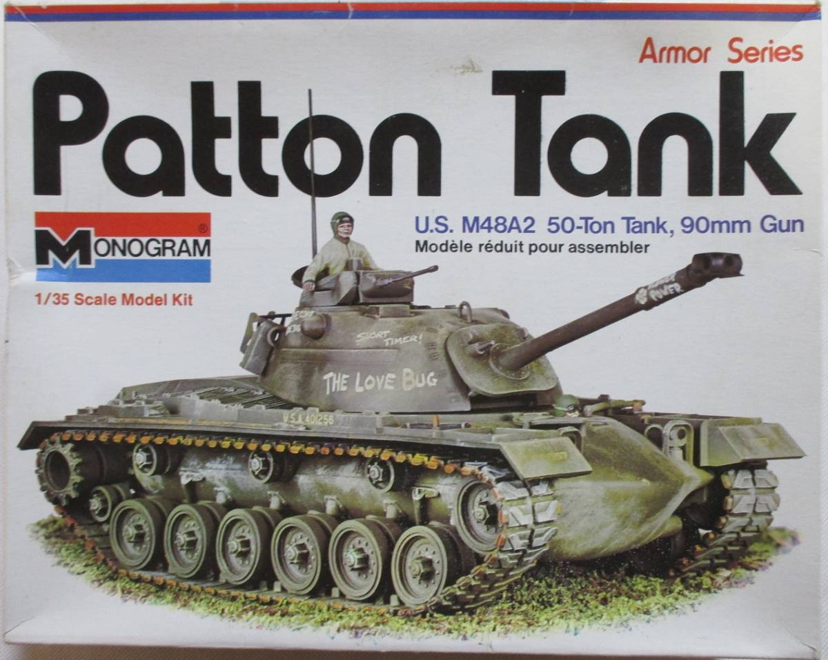Yahoo!オークション - モノグラム（MONOGRAM）1/35 アメリカ陸軍 М48A...