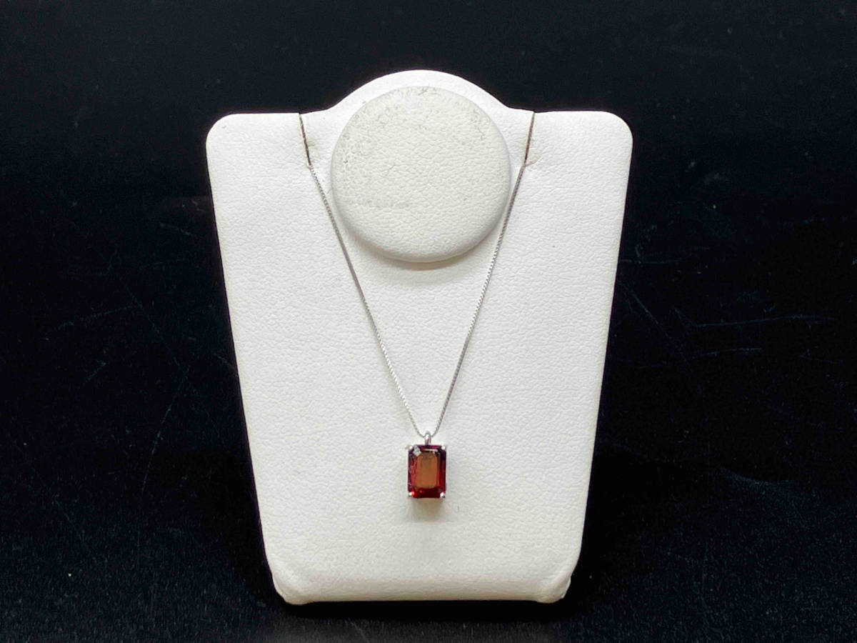 Yahoo!オークション - K10WG 10金 ネックレス 40cm 1.4g ロードライト...