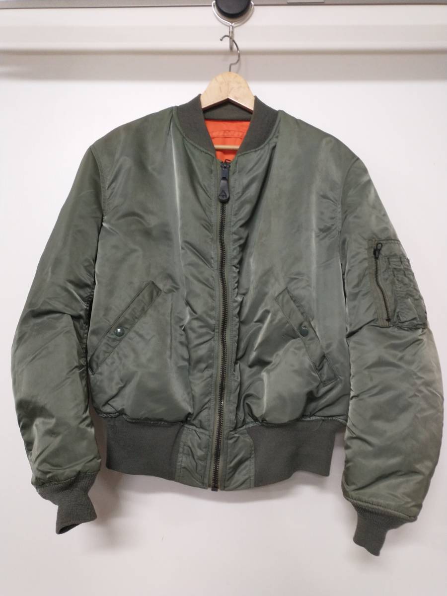 Yahoo!オークション - ALPHA アルファ MA1 フライトジャケット DSA100-...