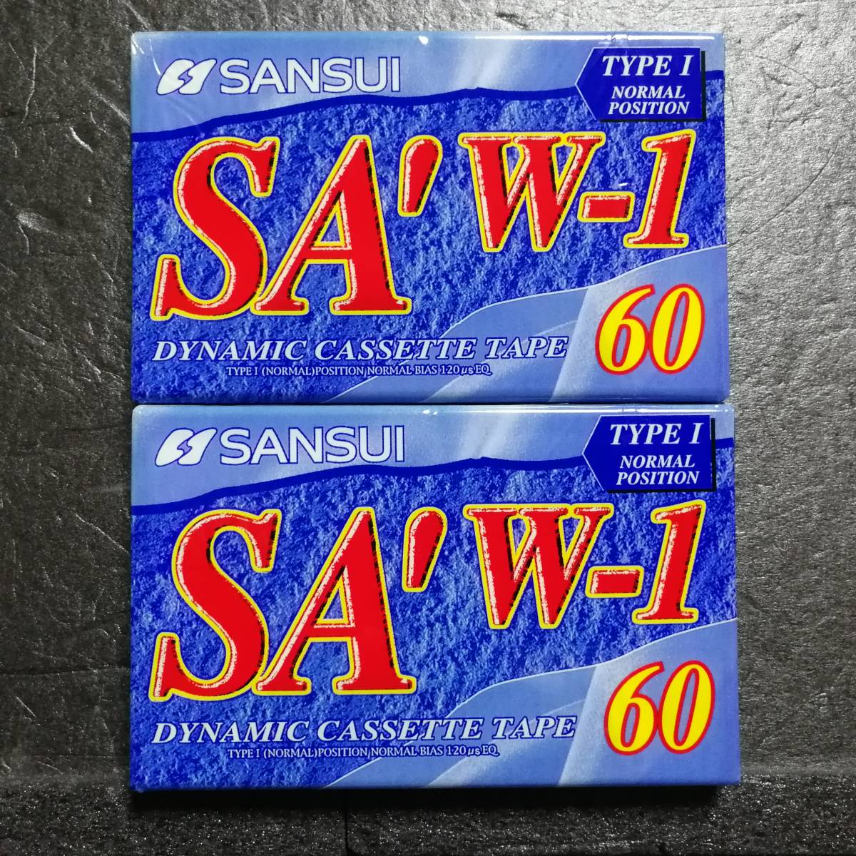 Yahoo!オークション - 未開封 カセットテープ SANSUI SA`W-1 60分 山水...