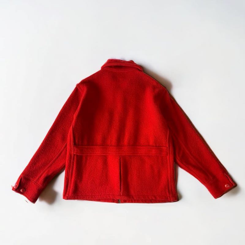希少 50's VINTAGE WOOLRICH CPO ウールジャケット ショート丈 希少 50's VINTAGE WOOLRICH CPO ウールジャケット ショート丈