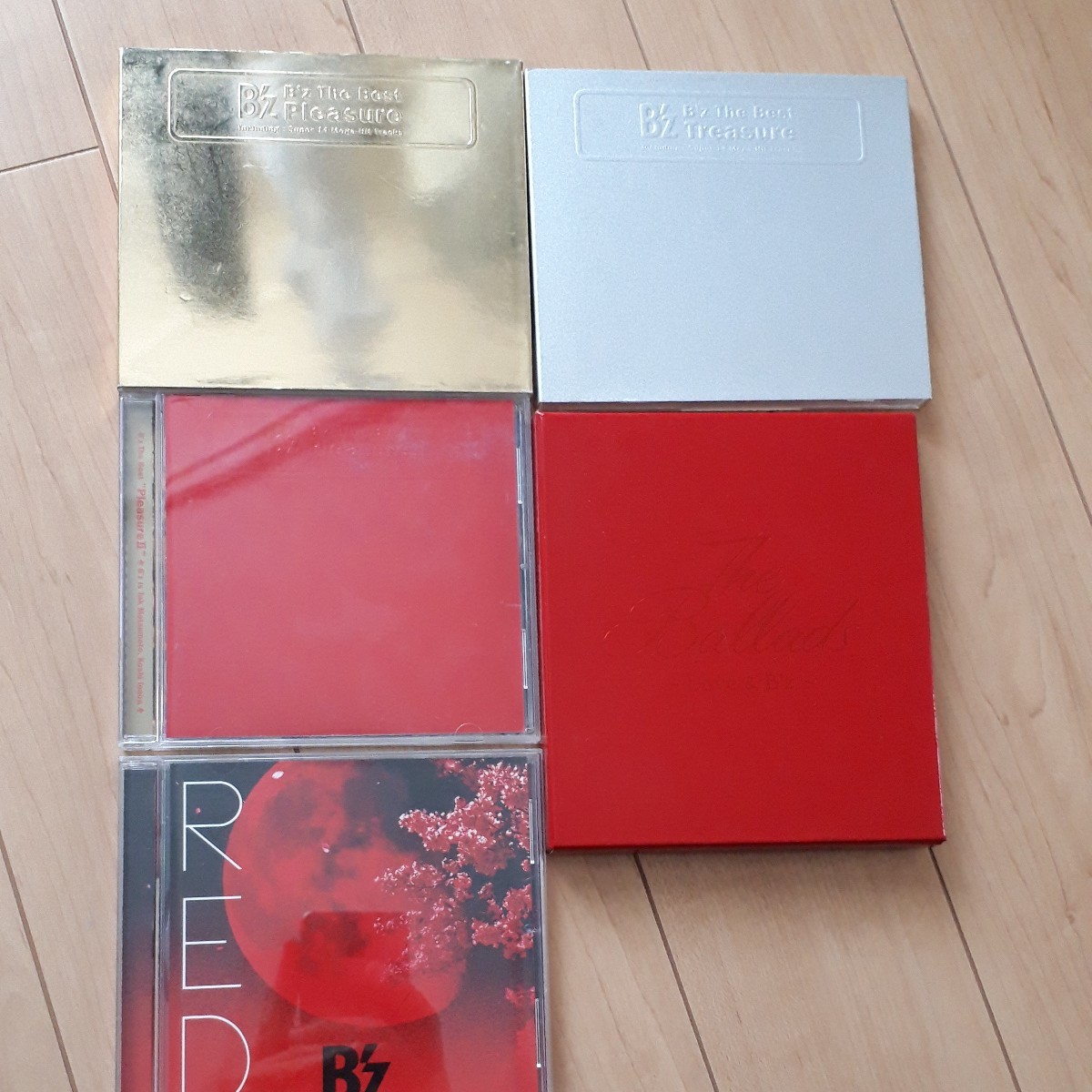 Bz Cd 5枚セット Bz The Best “pleasure” Bz The Best “treasure” Bz The