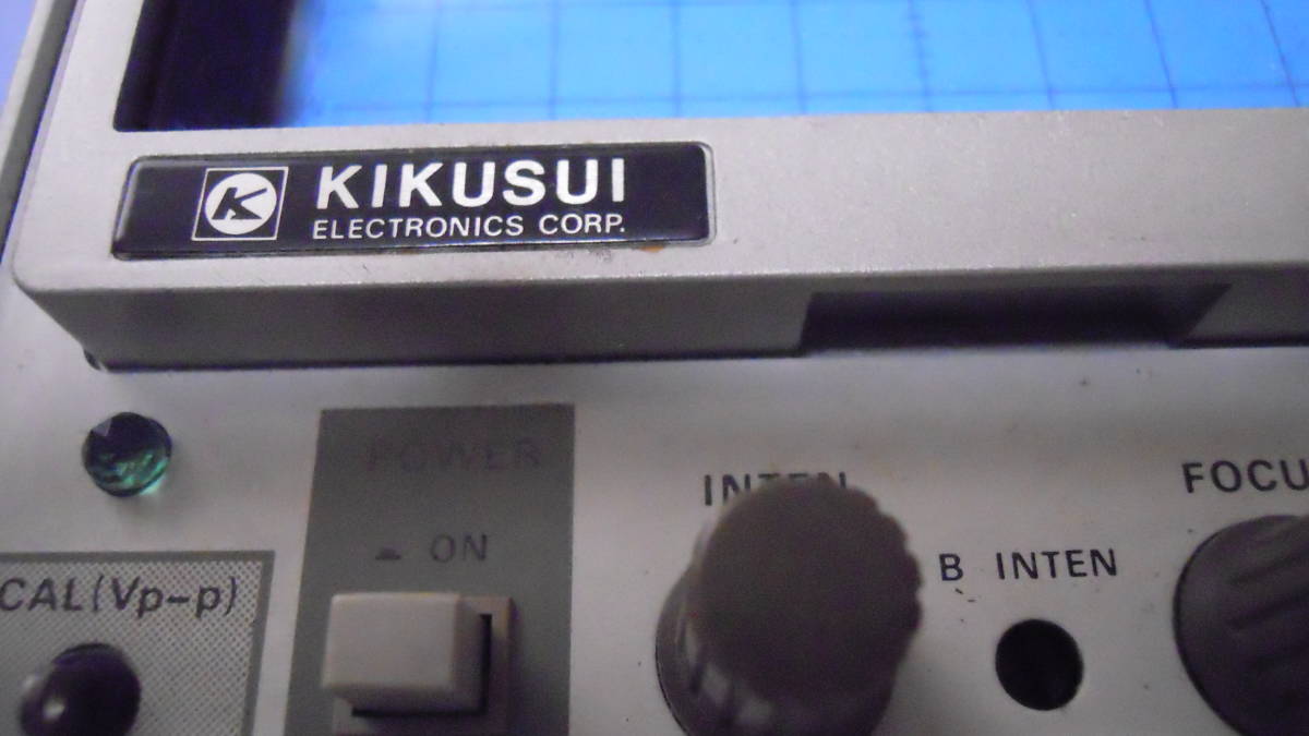 Yahoo!オークション - KIKUSUI COS5041 オシロスコープ(40MHz) 稼動品